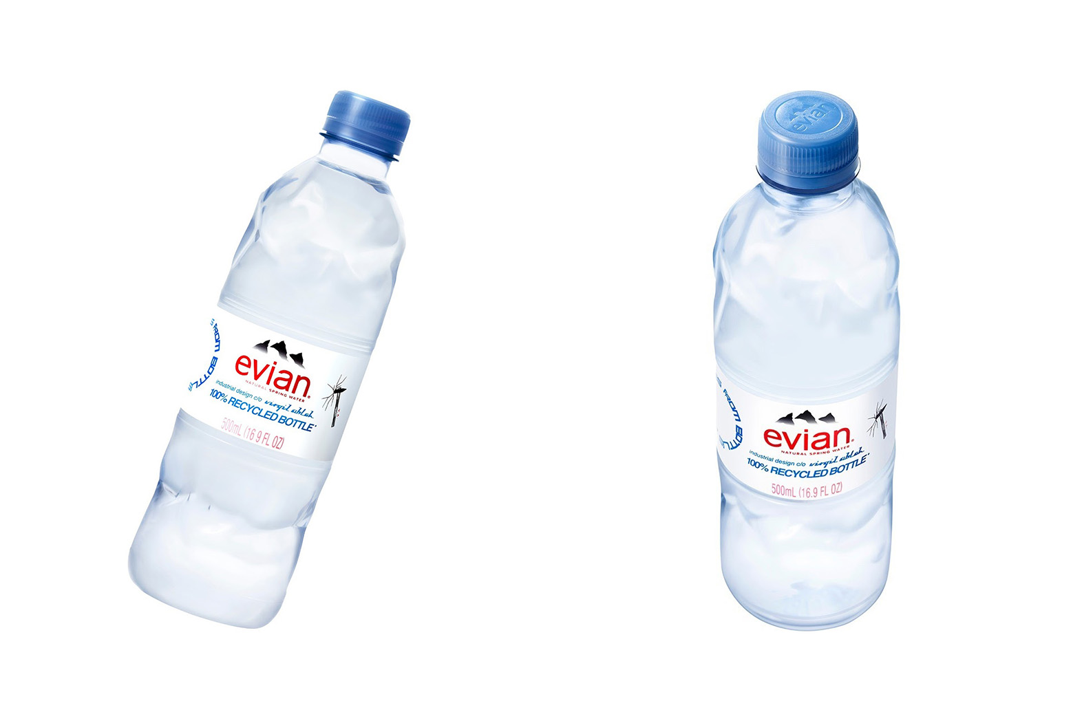 Virgil Abloh Merancang Desain Botol Minum 100% dari Hasil Daur Ulang ...