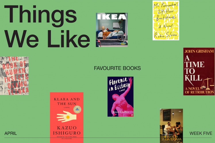Things We Like: Favorite Books - Whiteboard Journal